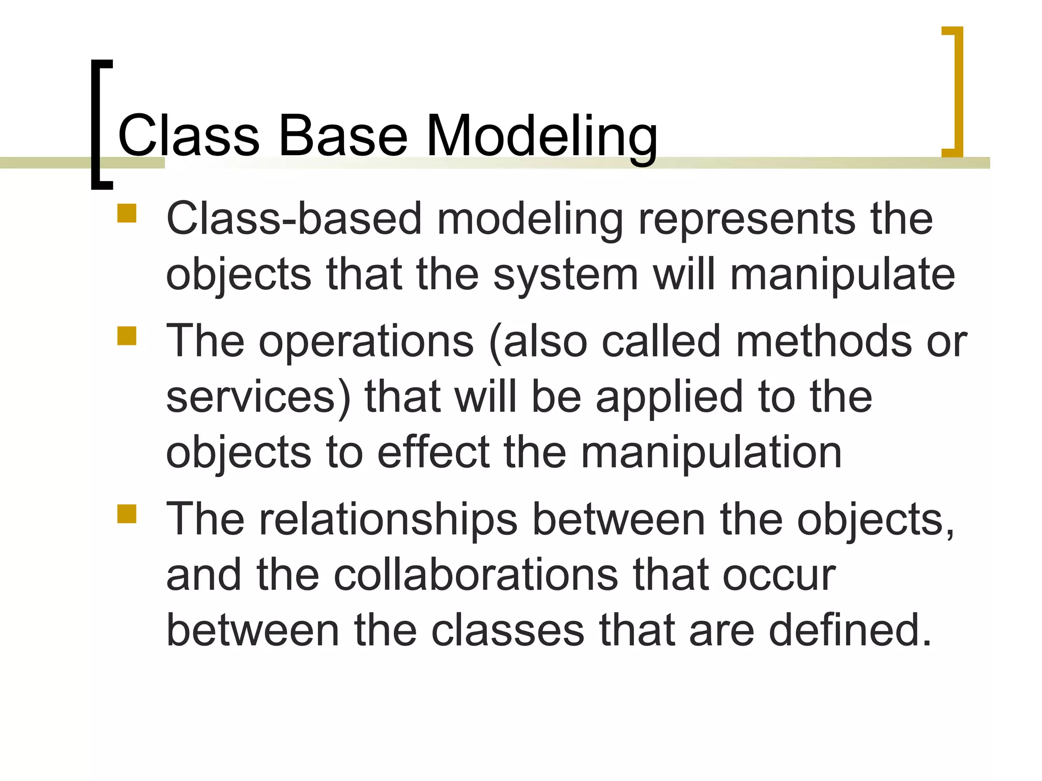 Lecture 15 requirements modeling - scenario, information and analysis ...