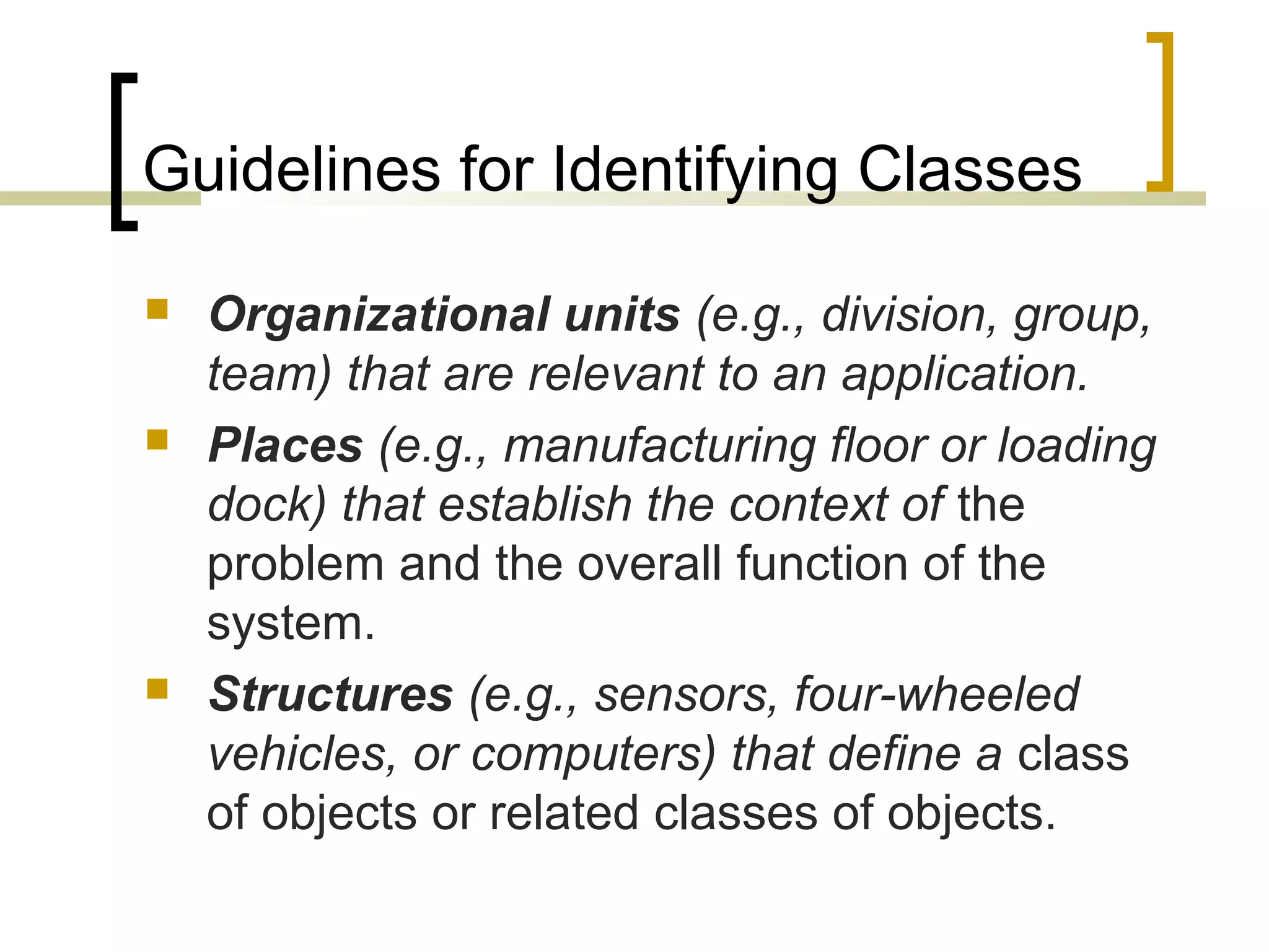 Lecture 15 requirements modeling - scenario, information and analysis classes (2) | PPT