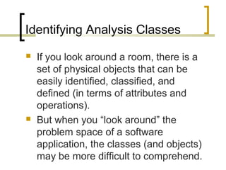 Lecture 15 requirements modeling - scenario, information and analysis ...