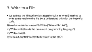 Lecture 15 FileHandling.pptxjdjdidjsjriikske | PPT