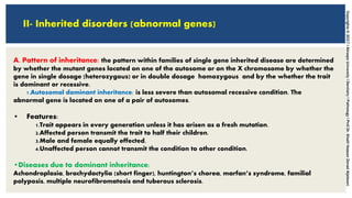 Lecture 15 genetic diseases | PPTX