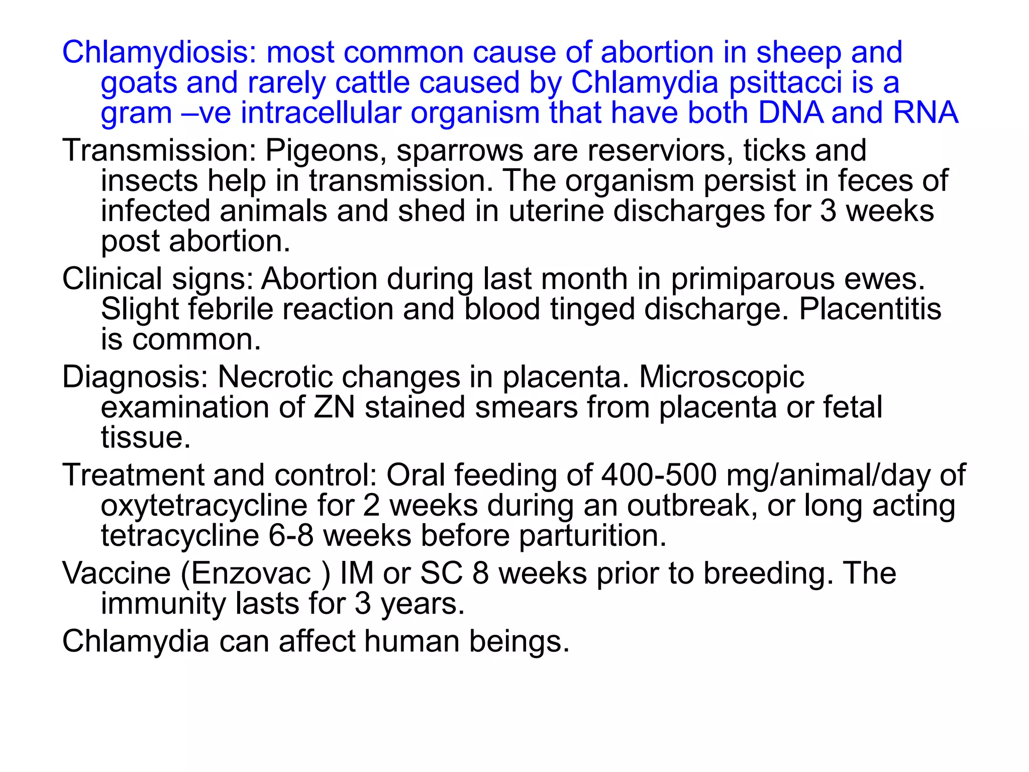 Lecture 15 infertility in sheep and goats | PDF