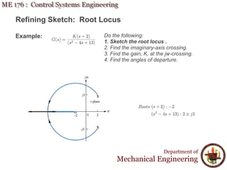 Lecture 15 ME 176 7 Root Locus Technique | PDF