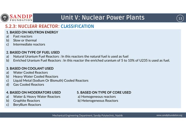 Lecture 15_PPE_Unit 5: Nuclear Power Plants | PPT