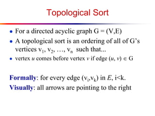 Topological Sort | PDF