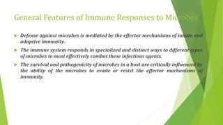 Immunity to Microbes | PPTX
