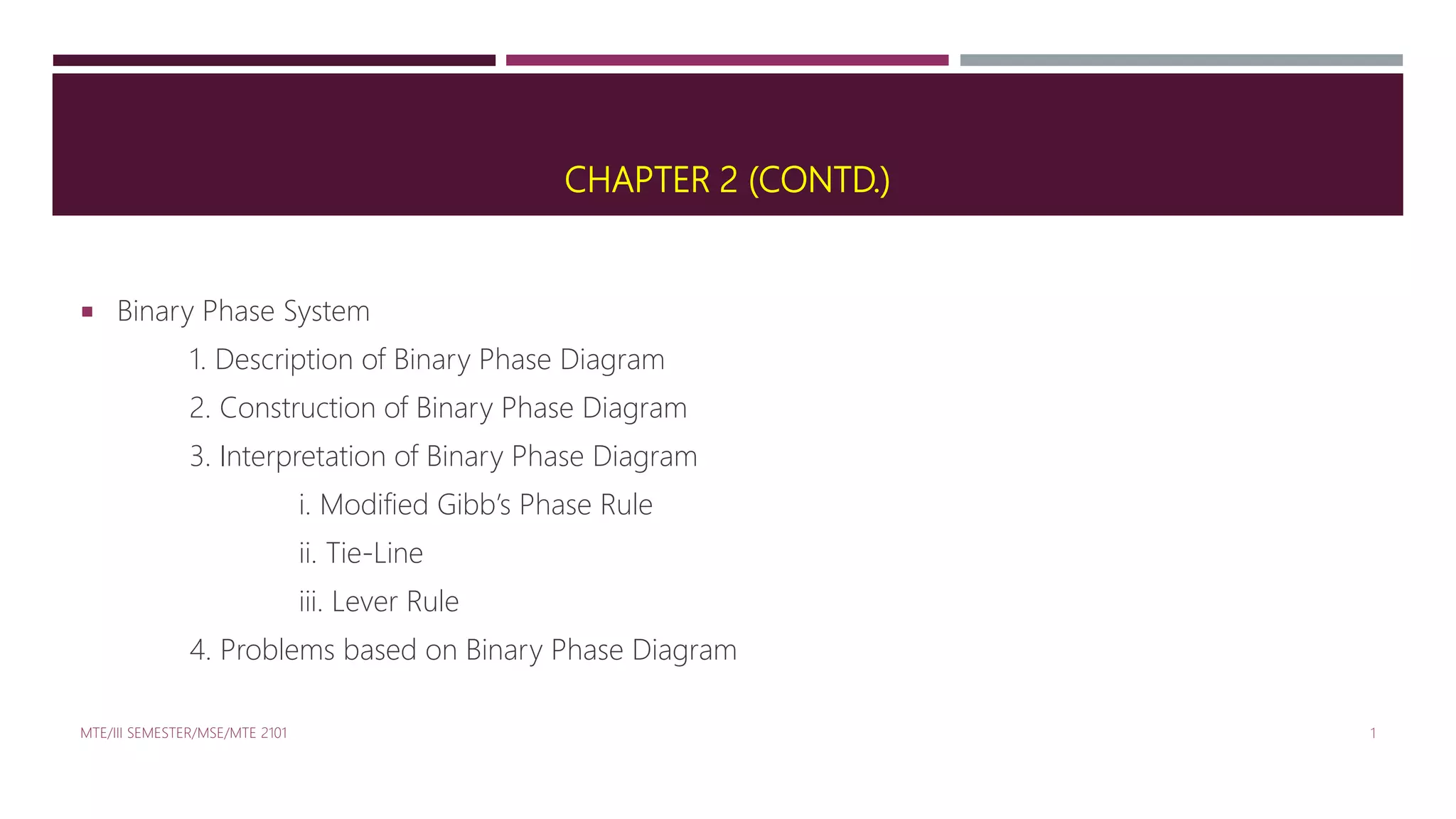 Phase Diagram:Two Component System | PPTX | Chemistry | Science