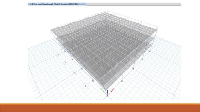 ETABS design of regular RC building in Etab | PPT
