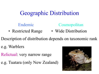 lecture16materialpptbiogeography biologi | PPT
