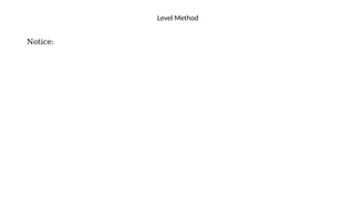 Level Method convergence for SGD optimizers.pptx