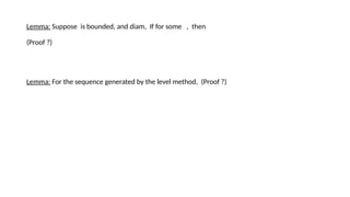 Level Method convergence for SGD optimizers.pptx | Free Download