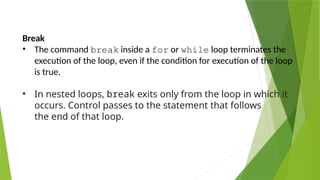 Loops Branches and control flow in MATLAB | PPTX