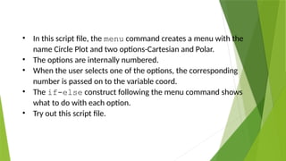 Loops Branches and control flow in MATLAB | PPTX