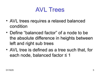 Lecture no 16 data structure Balanced Trees.ppt