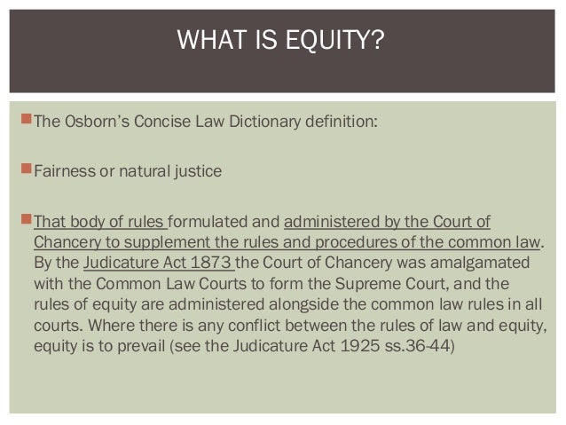 Lecture 16 Introduction To Equity