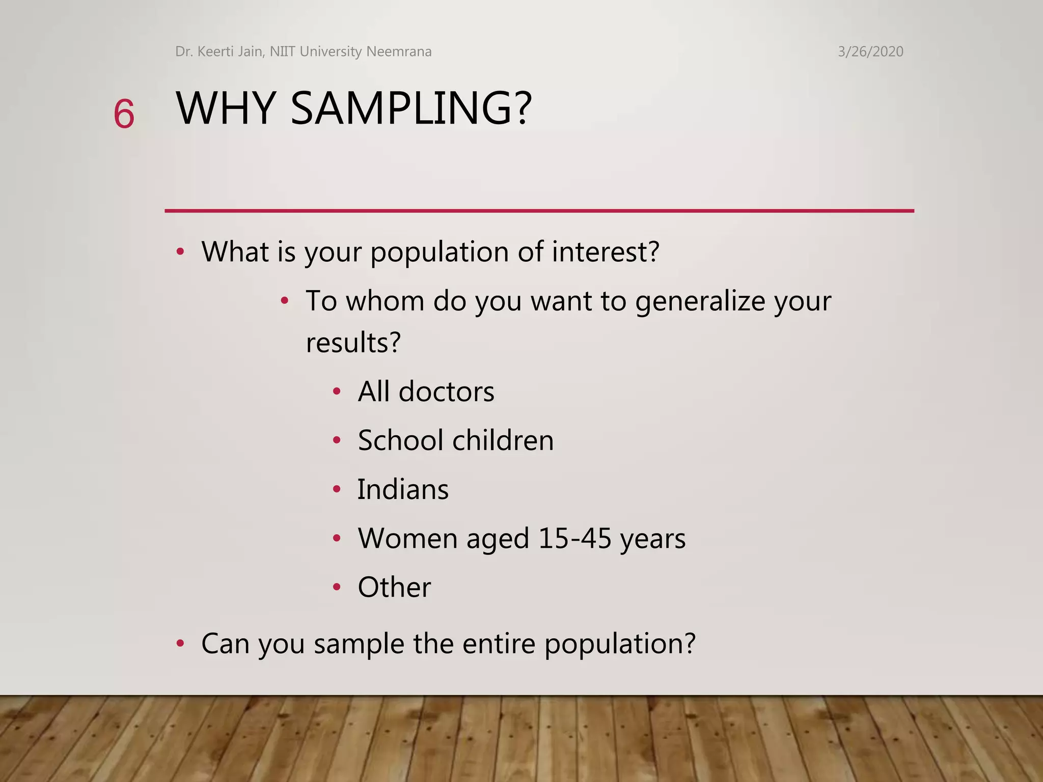 Sampling and Sample Size | PPT