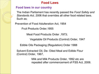 Food laws and regulations and its functions.ppt
