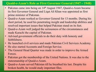 Lecture 16 constitutional and political developments in pakistan (1947 ...