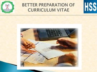 LECTURE 16 CV, Resume & Cover Letter.ppt
