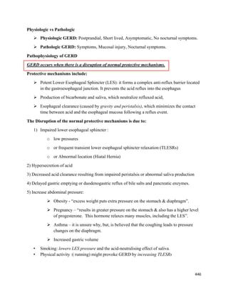 Lecture 16 esophagus and stomach disorders - Pathology | PDF