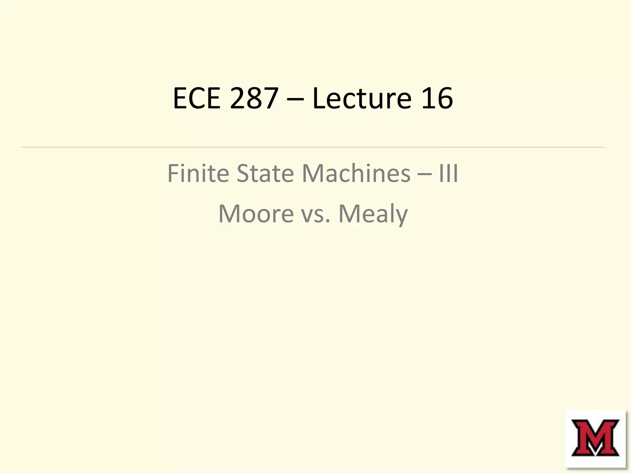 Lecture16 fsm iii_c | PPT