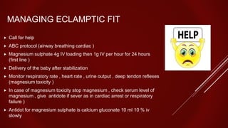 Lecture 16 Hypertensive disorders in pregnancy | PPTX