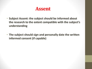 Lecture 16 Informed Consent ppt from department | PDF