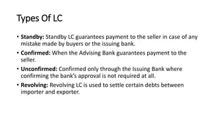 Lecture Lecture 16_Letter of Credit.pptx