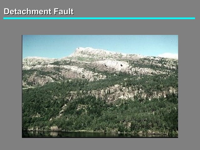 normal fault | PPT | Geography | Science
