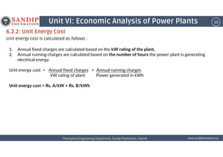 Lecture 16_Unit 6. Economic Analysis of Power Plants | PDF