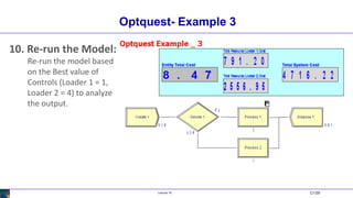 Lecture16_Process Analyzer and OPTQUEST.ppt
