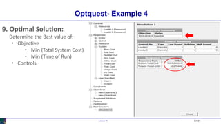 Lecture16_Process Analyzer and OPTQUEST.ppt