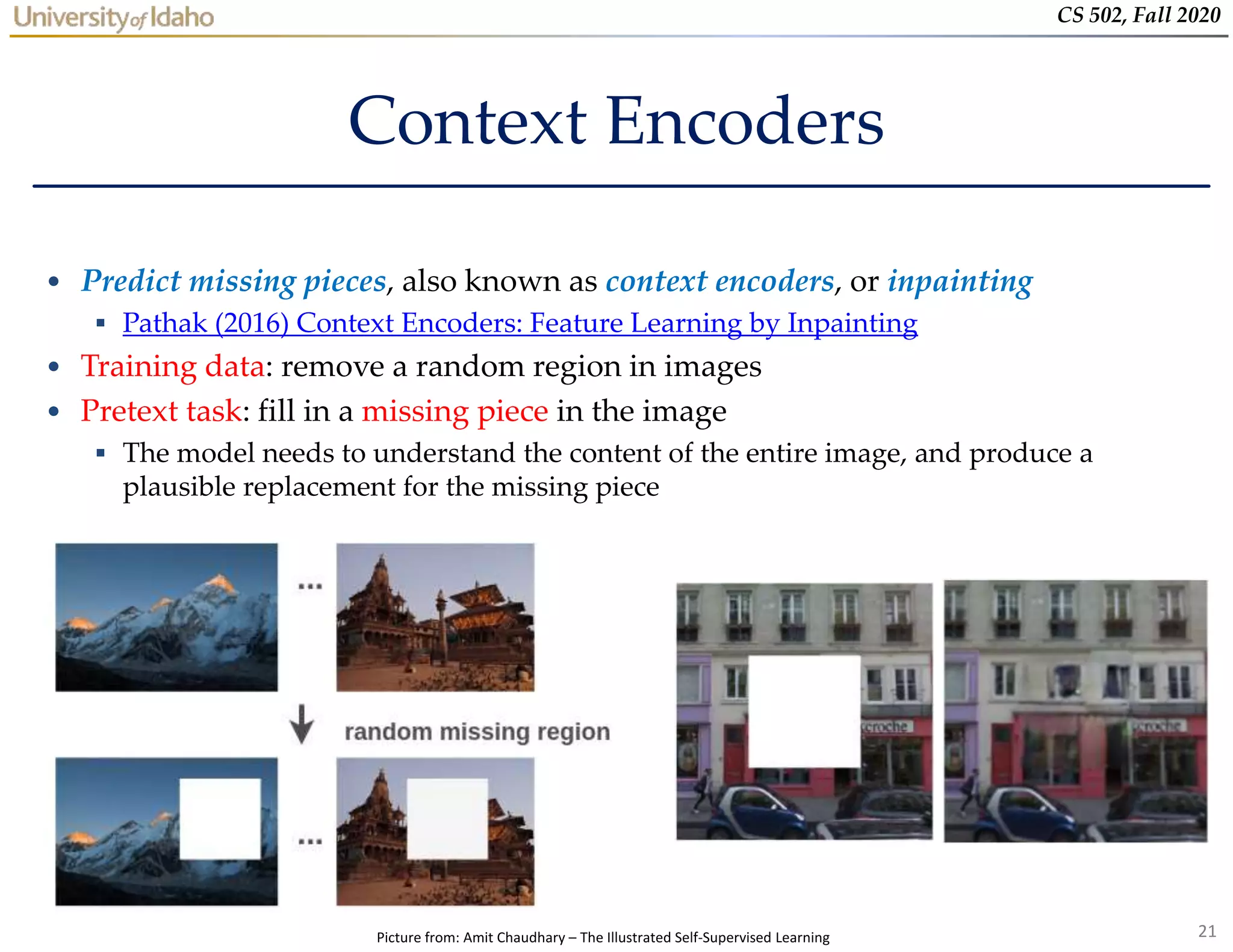 Lecture_16_Self-supervised_Learning.pptx | Computing | Technology & Computing