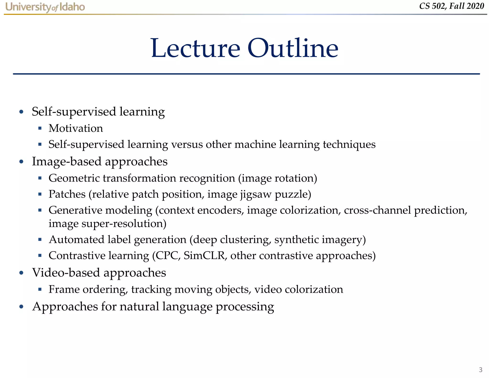 Lecture_16_Self-supervised_Learning.pptx | Computing | Technology ...