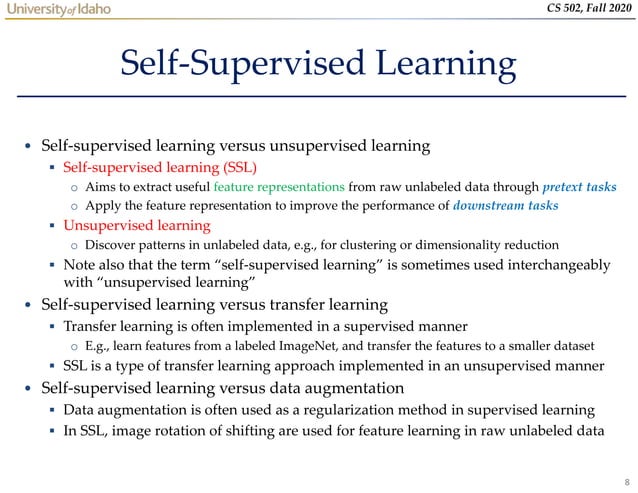 Lecture_16_Self-supervised_Learning.pptx | Computing | Technology ...