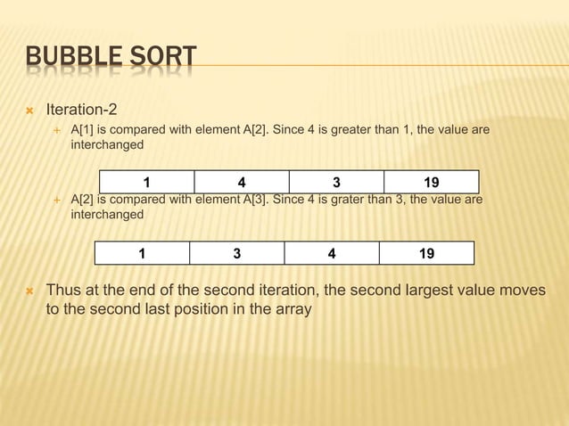 Sorting Data Structure And Algorithmpptx 