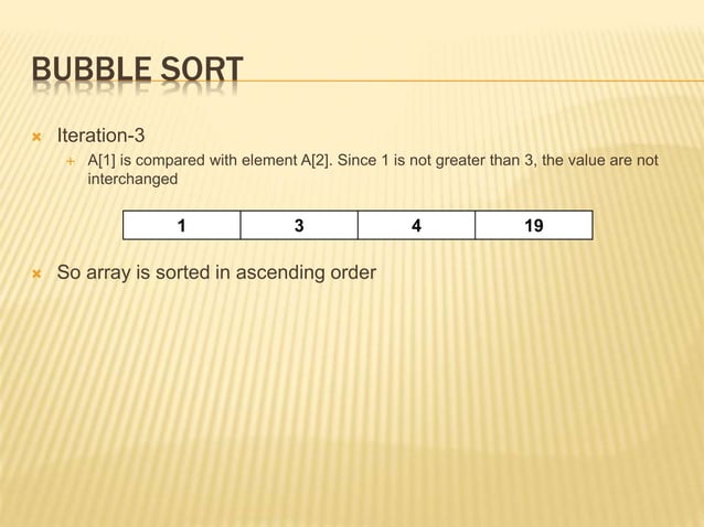 Sorting Data Structure And Algorithmpptx