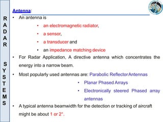 Lecture 17-20 - Radar Antennas-converted.pptx | Physics | Science