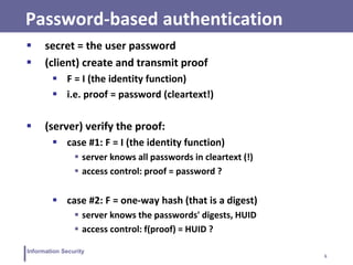 IS - User Authentication | PDF