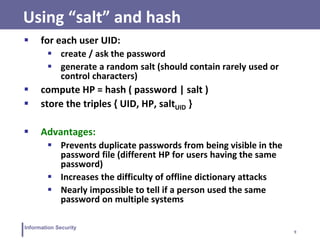 IS - User Authentication | PDF