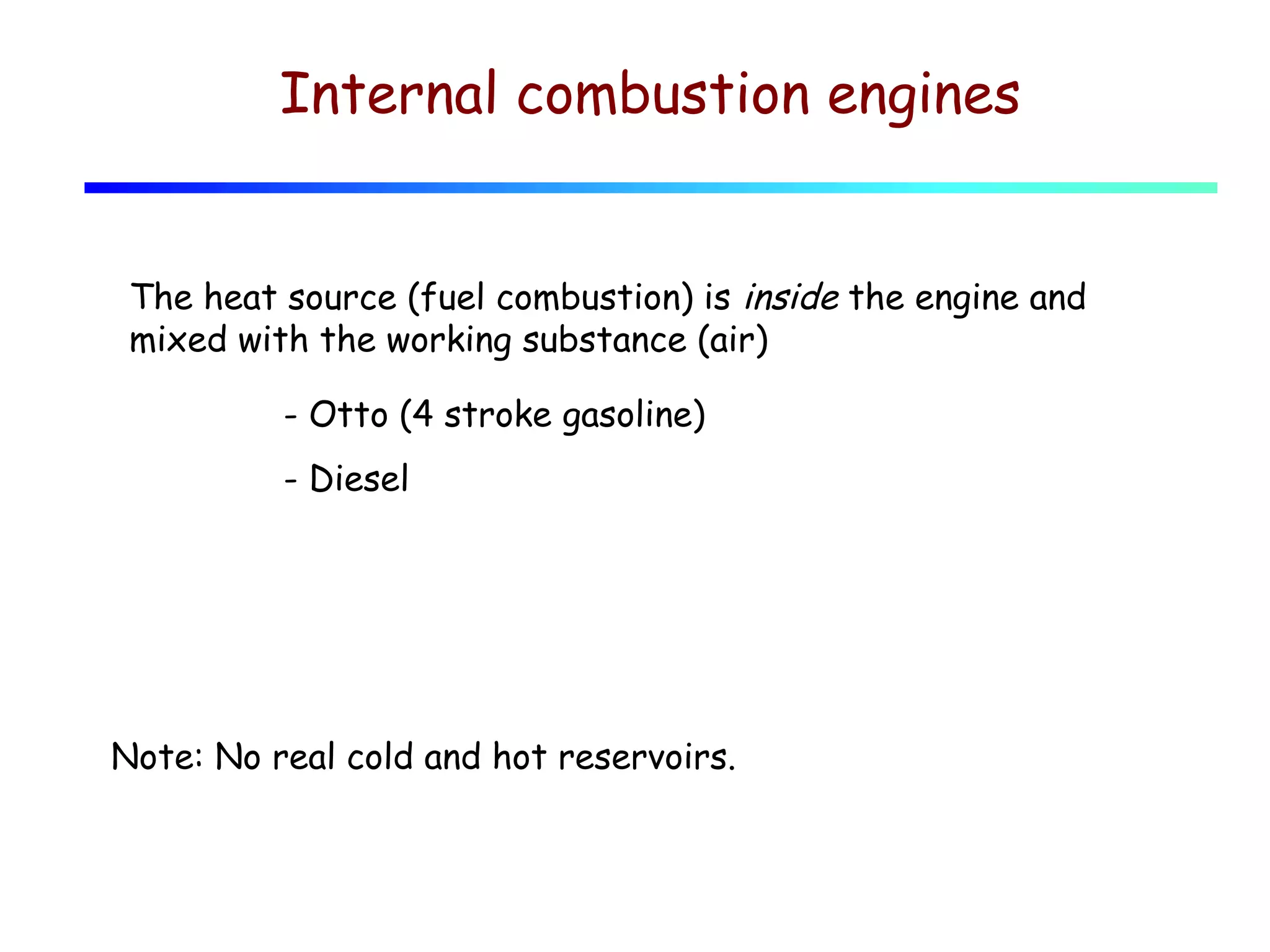 Lecture 17 heat engines and refrigerators | PPT