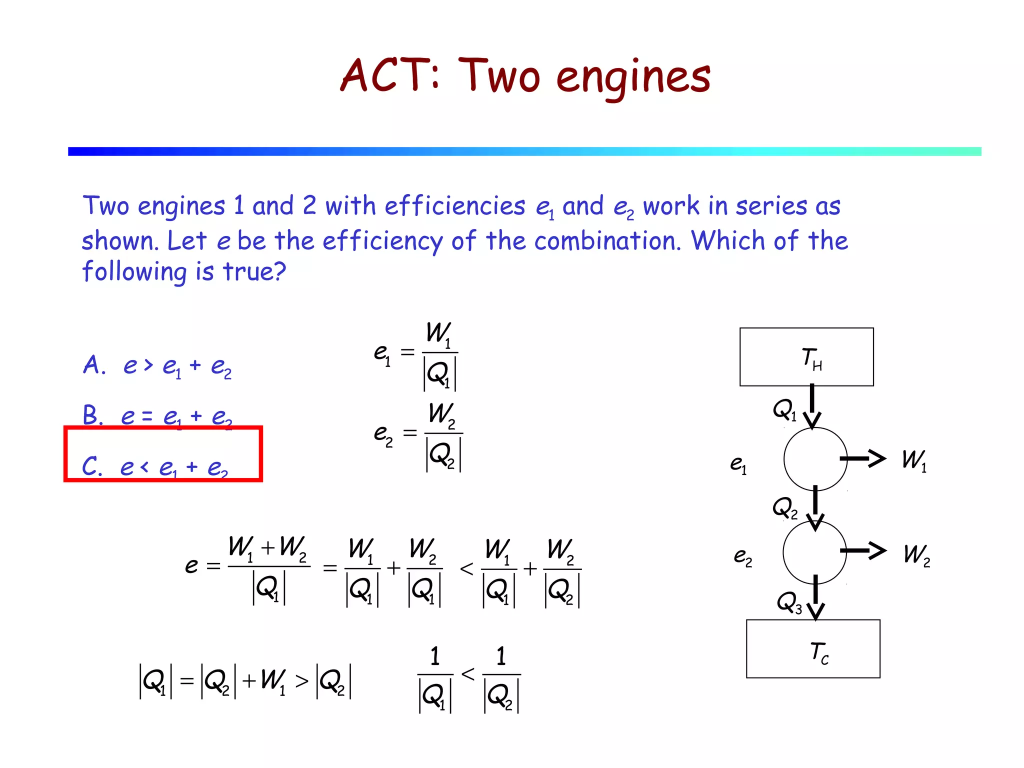 Lecture 17 heat engines and refrigerators | PPT