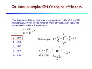Lecture 17 heat engines and refrigerators | PPT