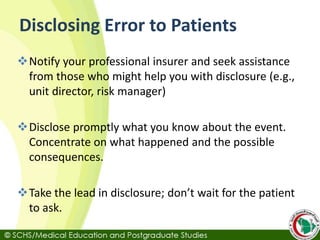 Lecture 17 medical errors | PPTX