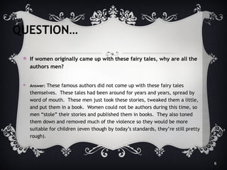 Lecture 17 & 18_Introduction to Fairy Tales and The Sleeping Beauty (1 ...