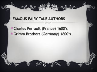 Lecture 17 & 18_Introduction to Fairy Tales and The Sleeping Beauty (1 ...