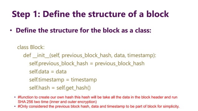 Lecture 17 Blockchain Implementation Using Pythonpptx Programming 9928