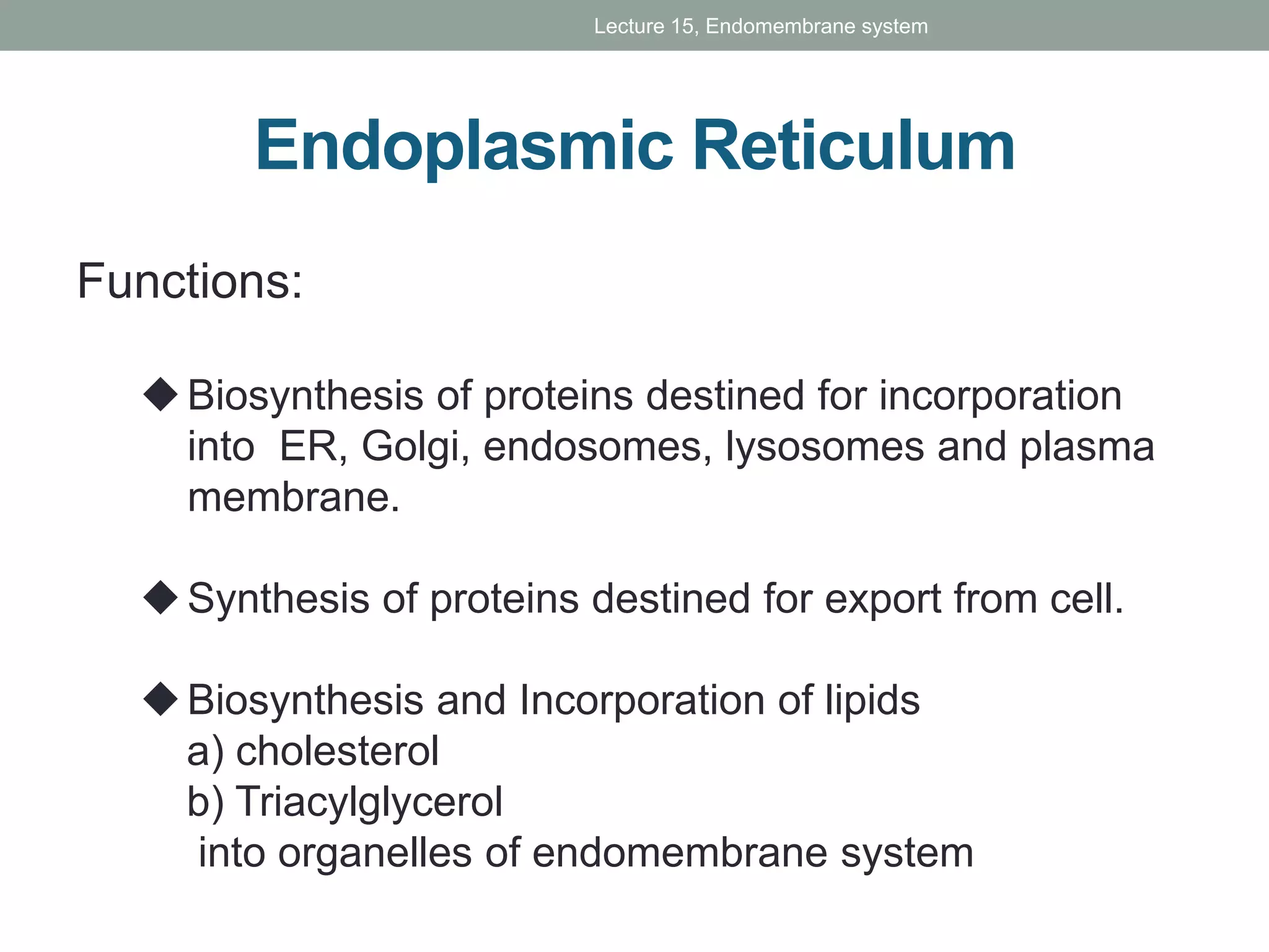 Lecture 17 Endomembrane System.pptx