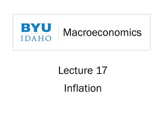 Lecture 17 inflation | PPT