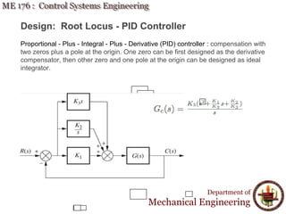 Lecture 17 me 176 (4th) 9 - design via root locus | PDF